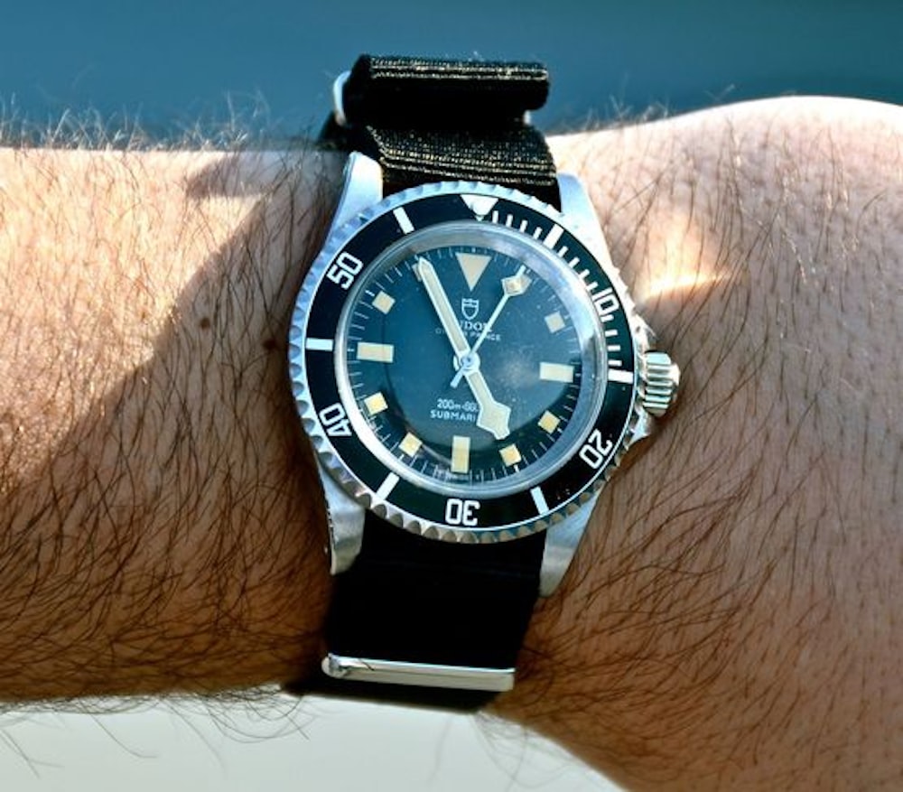A Vintage Tudor Snowflake Submariner